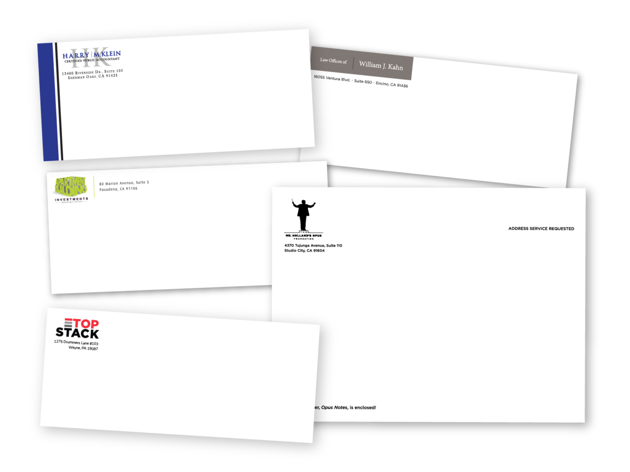 North Hollywood | Envelopes – JNK Services